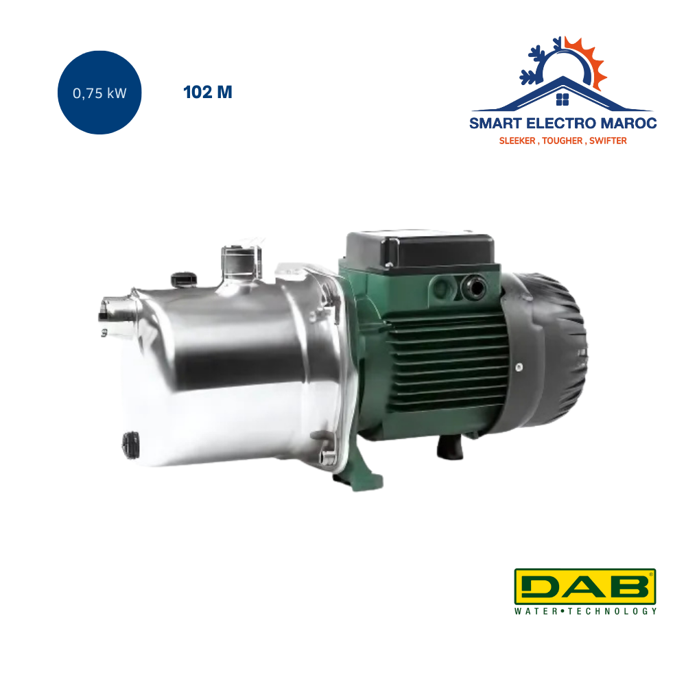 DAB Pompe centrifuge JET INOX 102 M Maroc